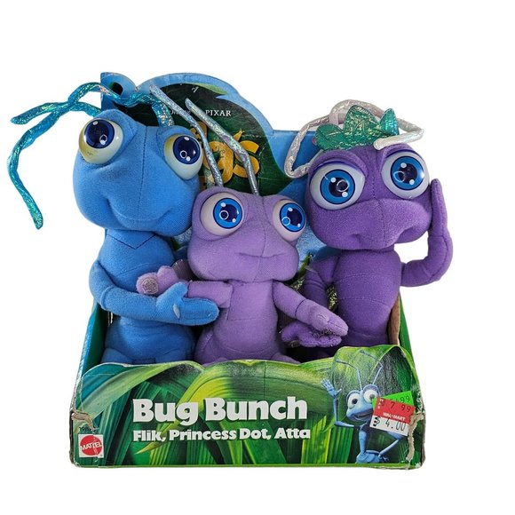 Mattel | Toys | Disney Pixar A Bugs Life Bug Bunch Flik Princess Dot ...